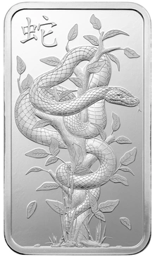 10g Silver Bar 2025 Year of the Snake PAMP - From 47,48