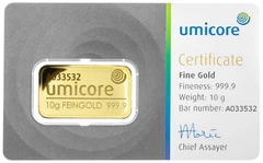 10 Gram Gold Bars | Buy 10g Gold Bullion Bars