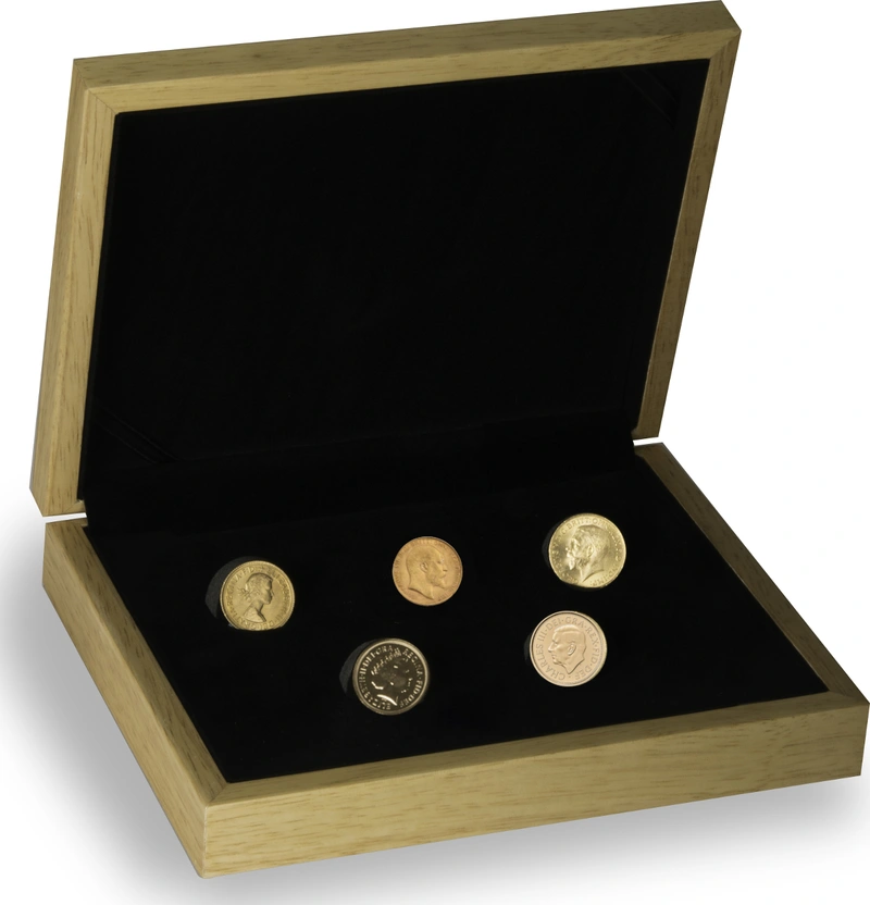 5 x Sovereign Boxed Gift Set - From 5 066